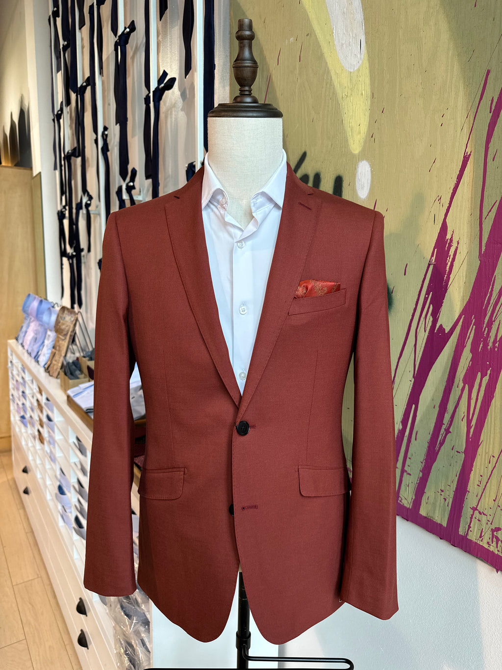 Copper Stretch Suit Coat – Pursuit